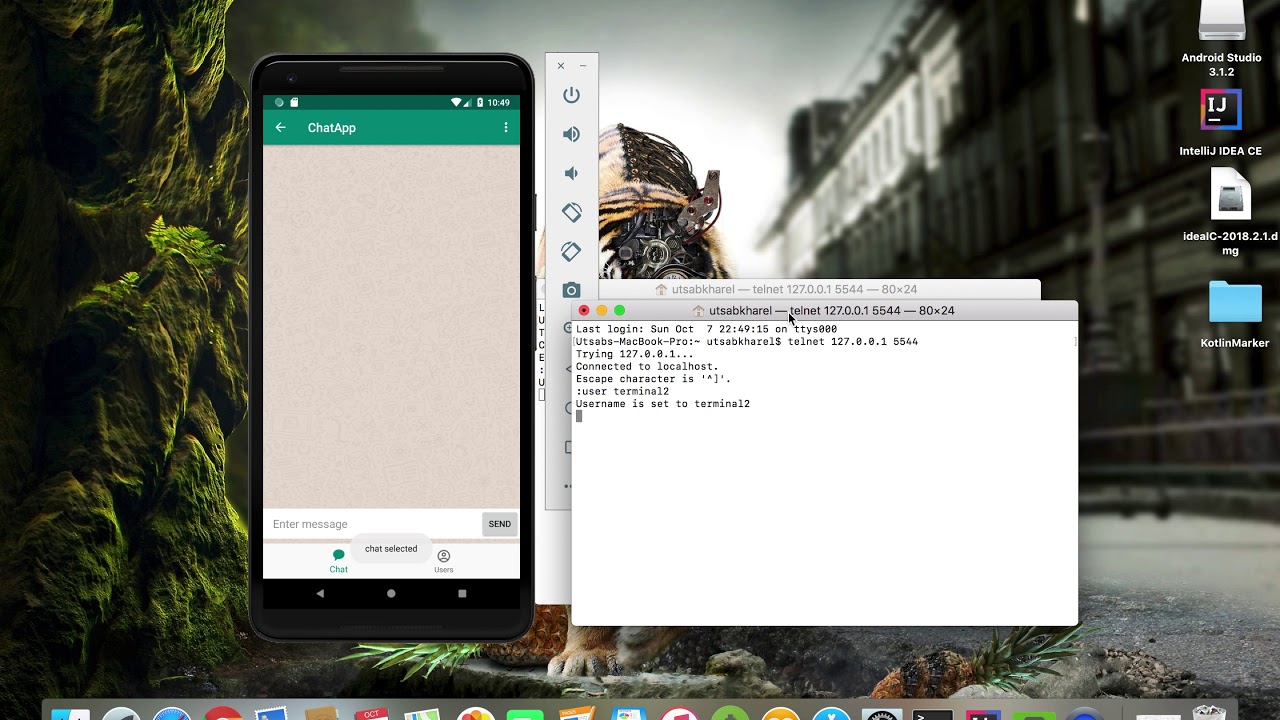 An android application build on android studio - YouTube