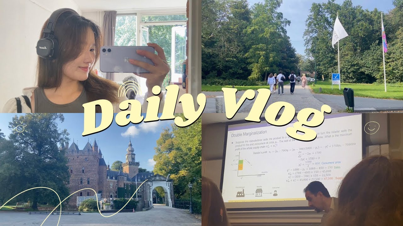 daily vlog | exchange student in the Netherlands 🇳🇱 dhs trao đổi ở Hà Lan, campus life, game ...