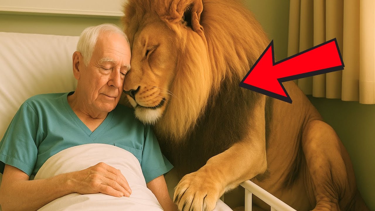 El León Visita a Su Benefactor Moribundo - Lo Que Sucede Después Es ...