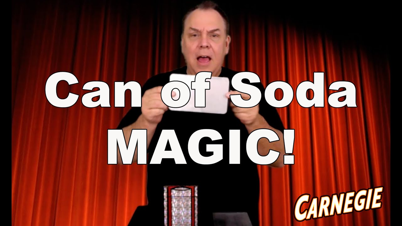 Magic With A Soda Can - Magic365 - YouTube