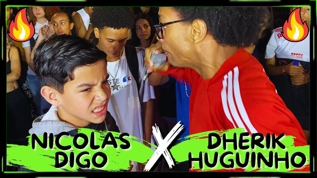 (DHERIK INSPIRADO!!! 😱🔥) NICOLAS E DIGO X DHERIK E HUGUINHO | 2ª FASE | 58º BDL - YouTube