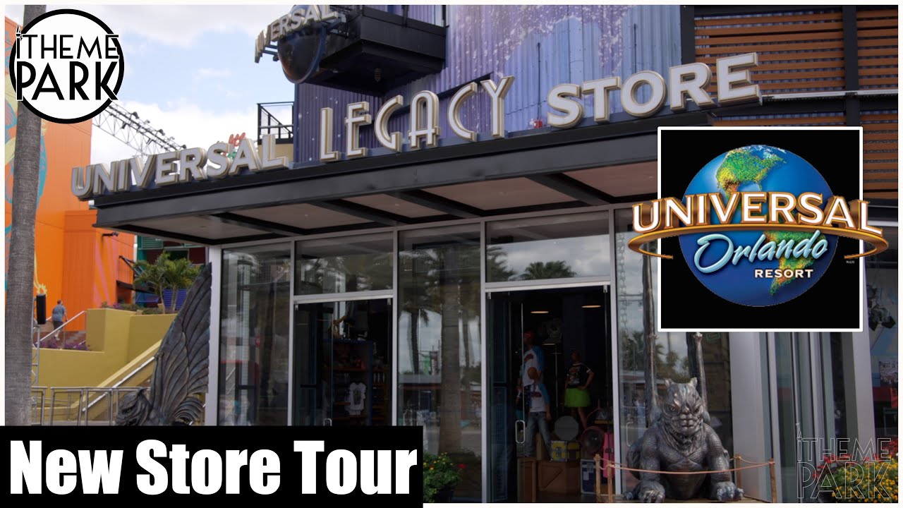 New Universal Orlando Universal Legacy Store Prop Tour | New Store for ...