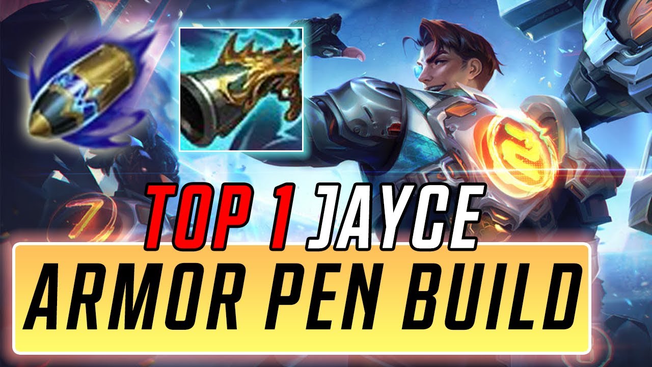 LA BUILD MÁS PSICÓPATA UTILIZADA POR EL TOP 1 JAYCE PARA HACER CARRY ...