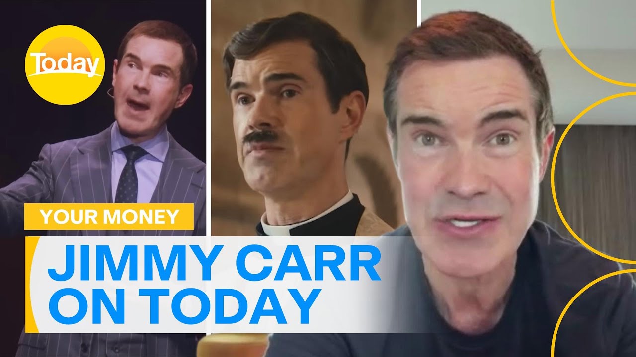 Comedian Jimmy Carr catches up with Today | Today Show Australia - YouTube