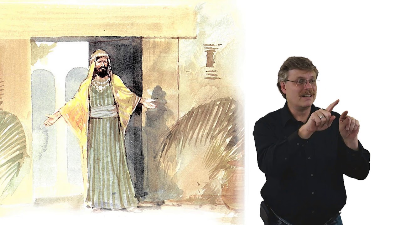 "The great feast" #41 Bible Stories signed in ASL. (America Sign ...