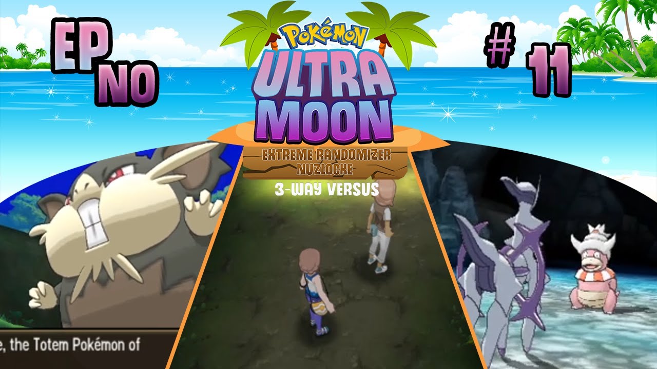 MANTINIUM Z?!?!?! - Pokemon Ultra Moon Extreme Randomizer Threeway ...