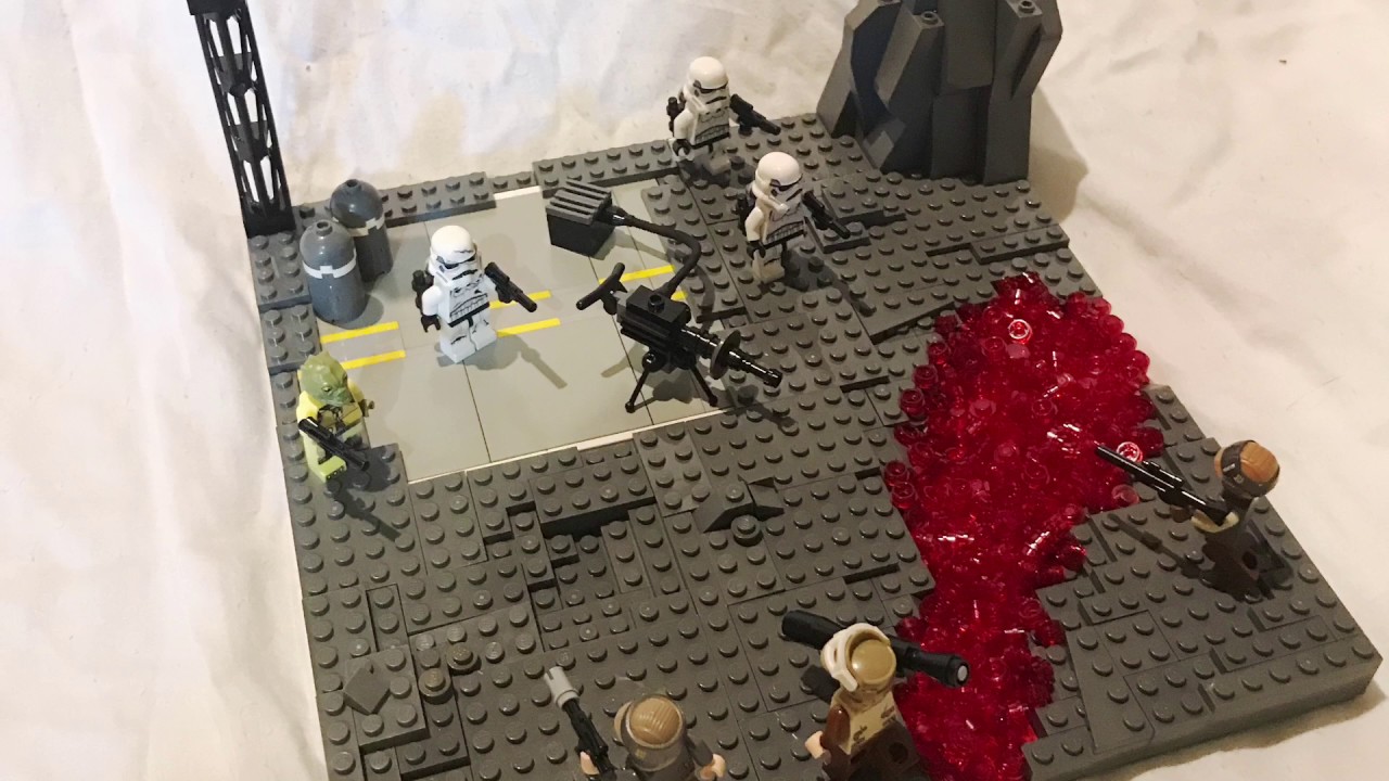 Lego Star Wars Battlefront mini MOC on Sullust - YouTube