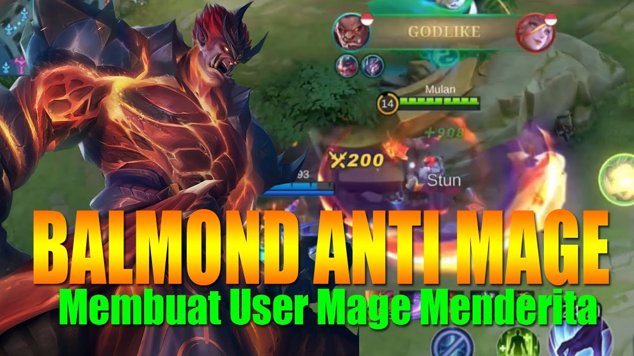 Cara Pakai Balmond Menghadapi 3 Hero Mage | Build Balmond Anti Mage Ini ...