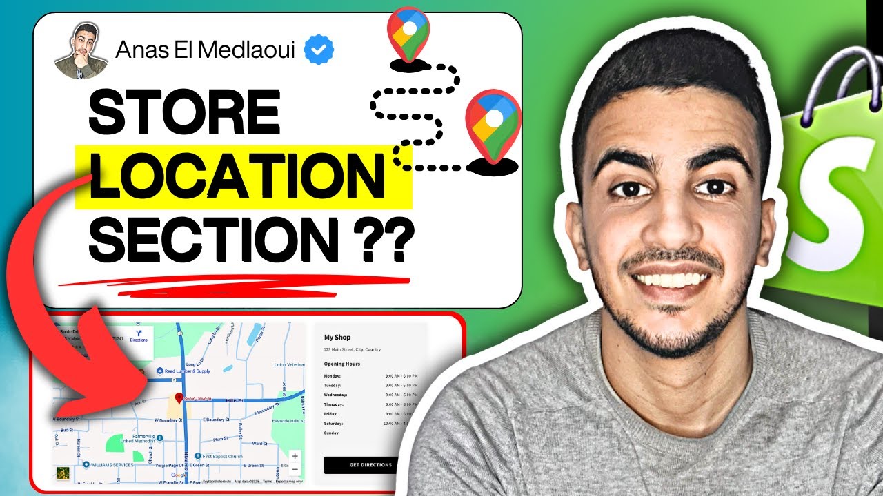 How To Add Store Location Google Maps Integration Widget In Shopify ...