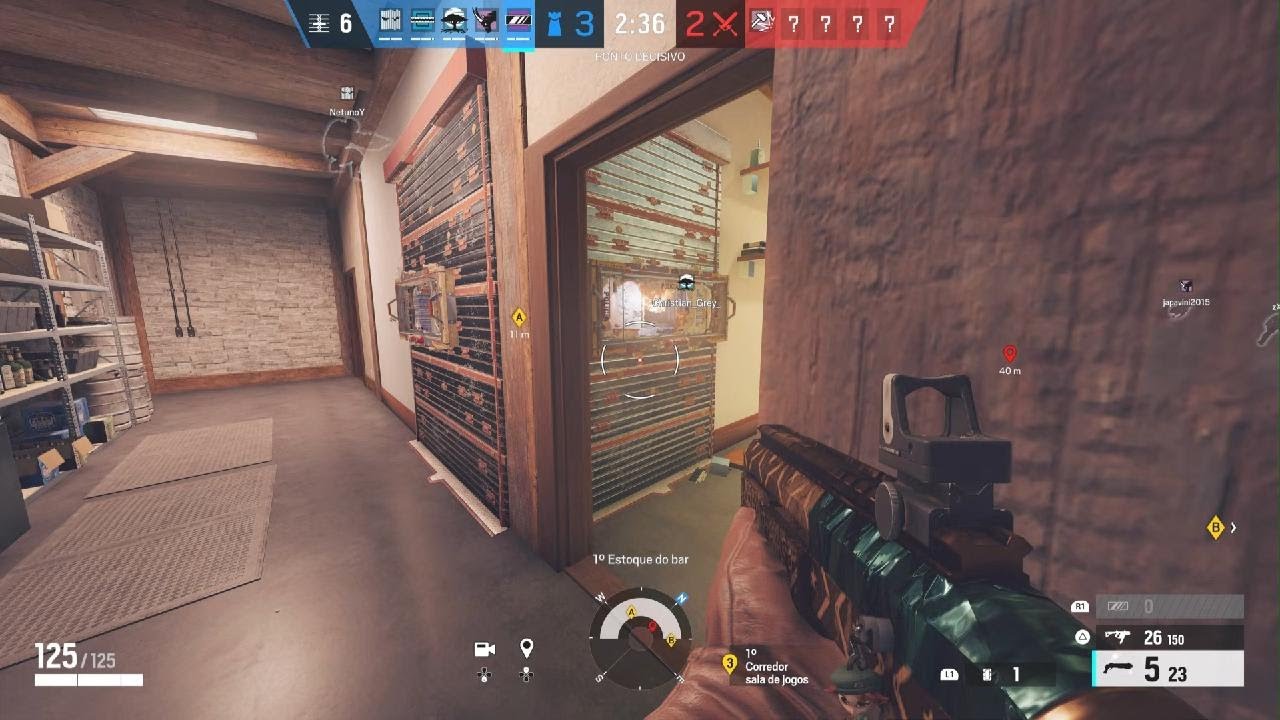 Tom Clancy's Rainbow Six Siege em: segurando os dois bombs - YouTube