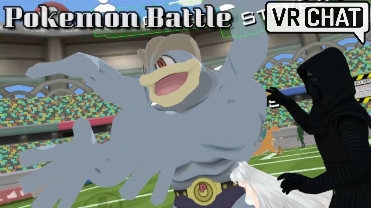 VRChat Pokemon Battle - YouTube