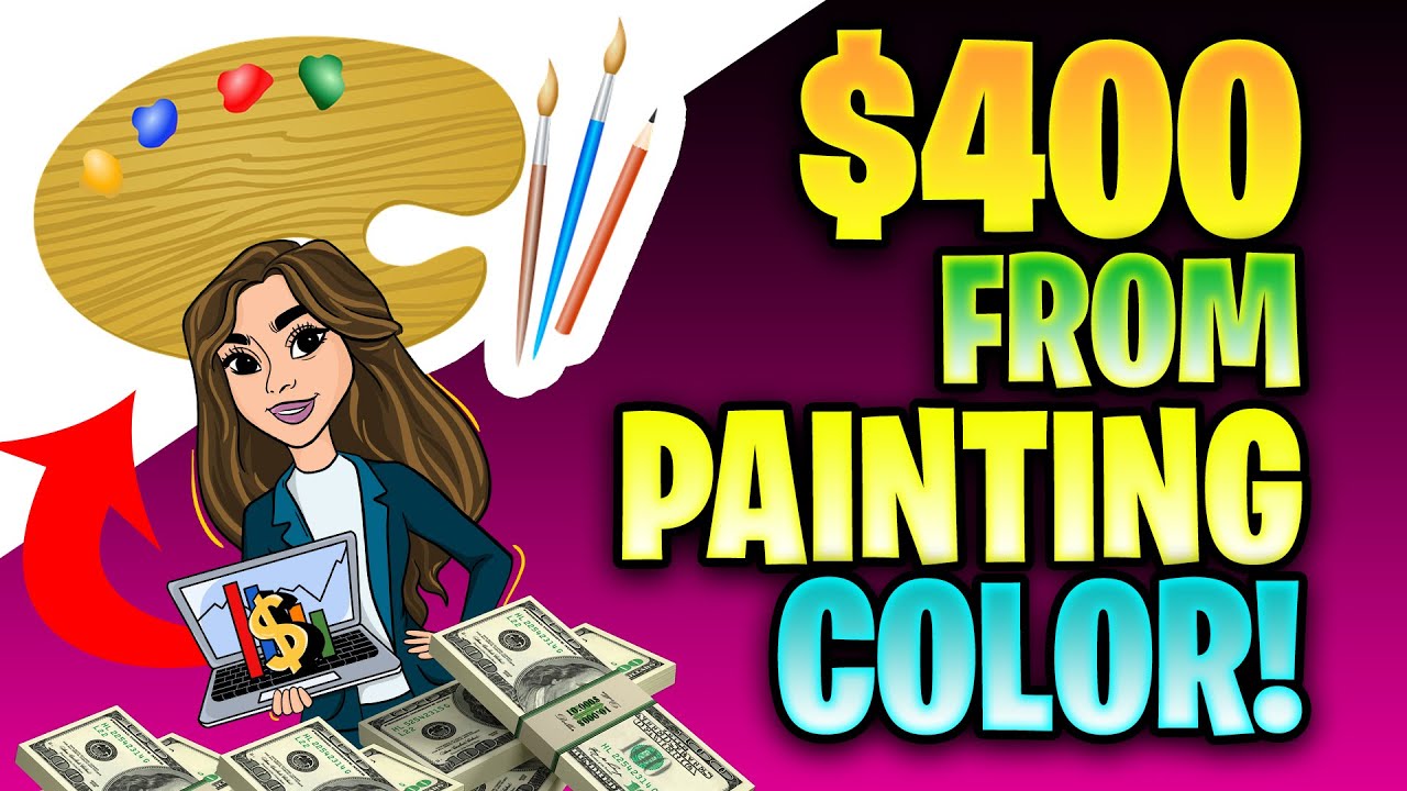 Make $400 For Free From Painting Color! (Make Money Online 2022) - YouTube