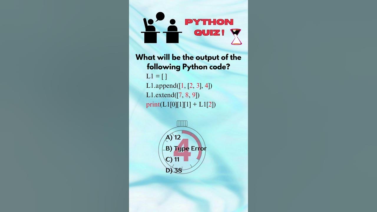 Python Programming Quiz 24 Python Pythonprogramming Education Computer Codinglanguage Quiz
