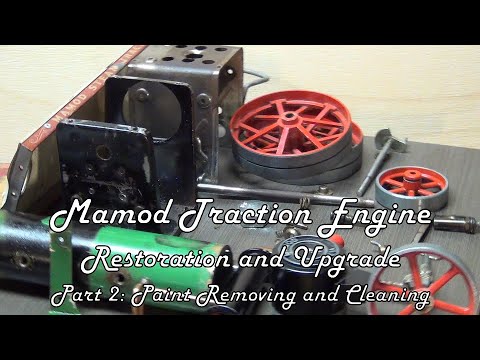 Mamod Traction Engine - Restoration and Upgrade - Part 2: Paint ...