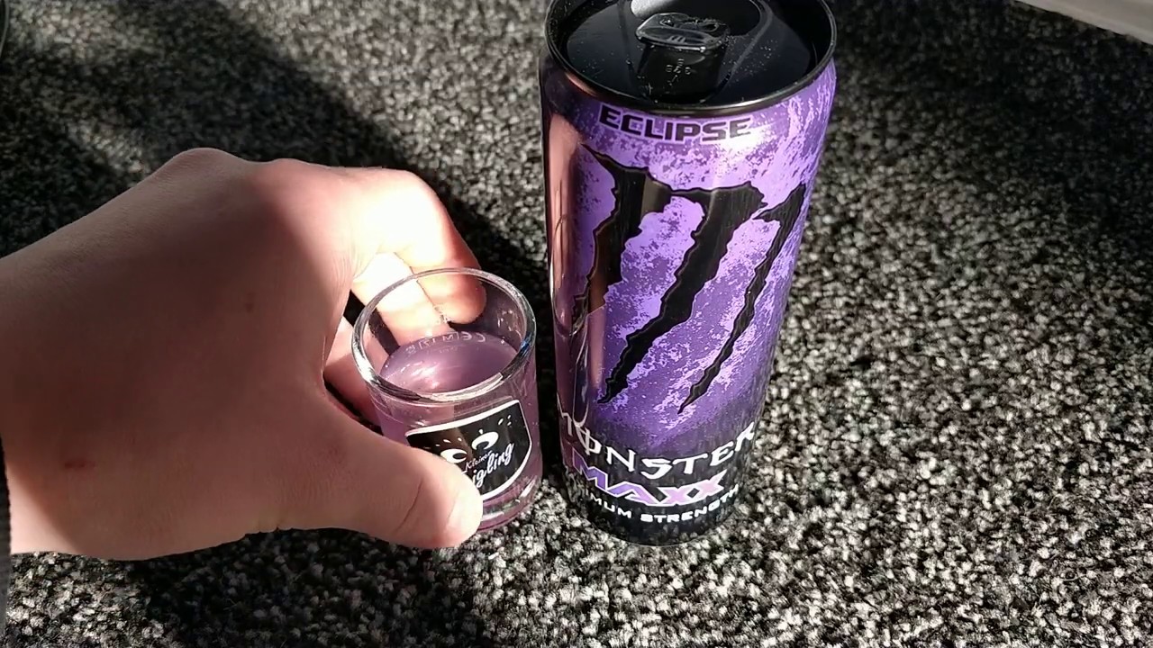 LET'S DRINK: MONSTER MAXX ECLIPSE (USA) - YouTube