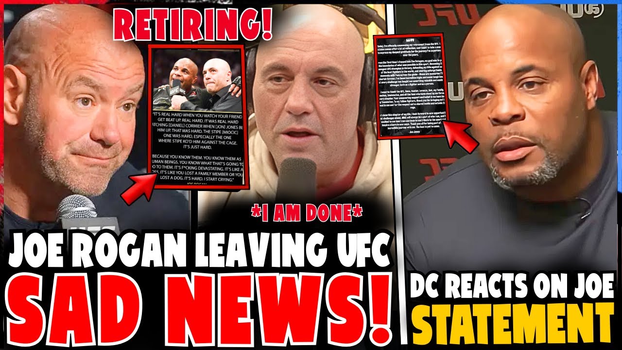 Joe Rogan RETIRES From UFC Commentary?! Daniel Cormier Reacts to ...