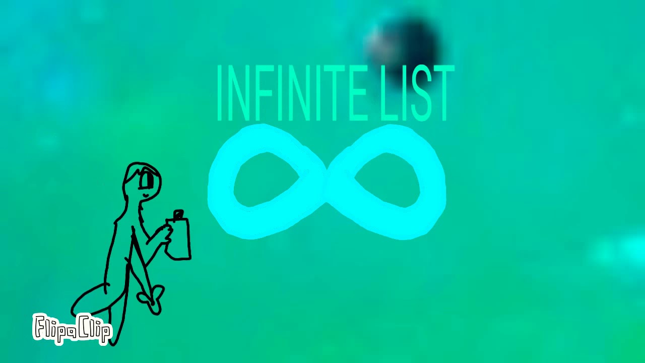 Fan made infinite lists intro - YouTube