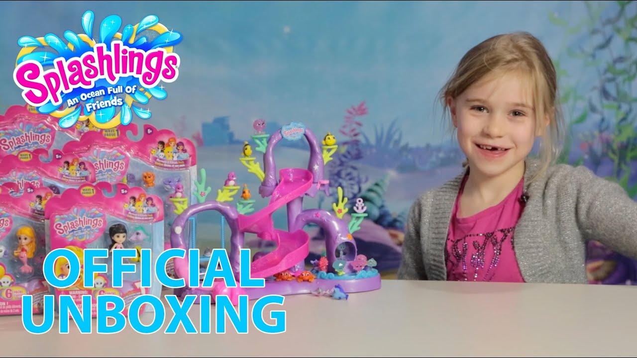Splashlings Official Unboxings | With Austen - YouTube