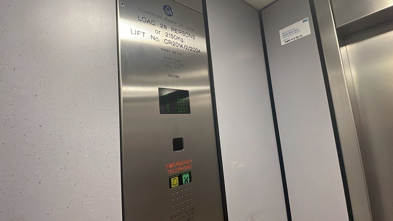 (Modded) ThyssenKrupp Lifts at M&S, Dundrum Town Centre, Dublin - YouTube