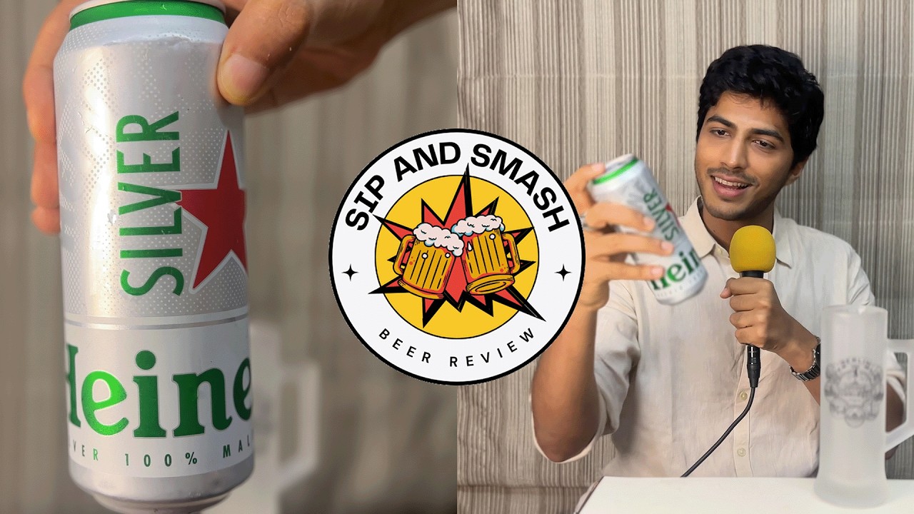 Daily Beer Review – Heineken Silver | 500ml Can Chug & Rating | 5% ABV ...