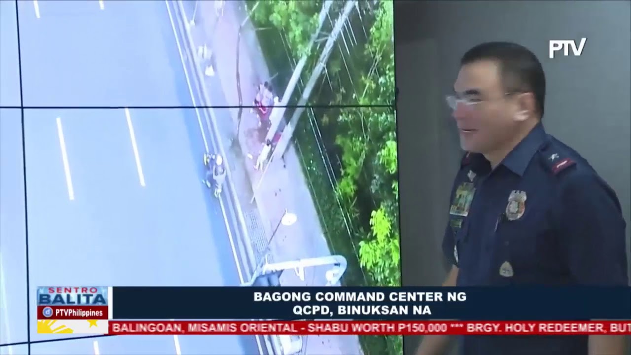 Bagong command center ng QCPD, binuksan na - YouTube