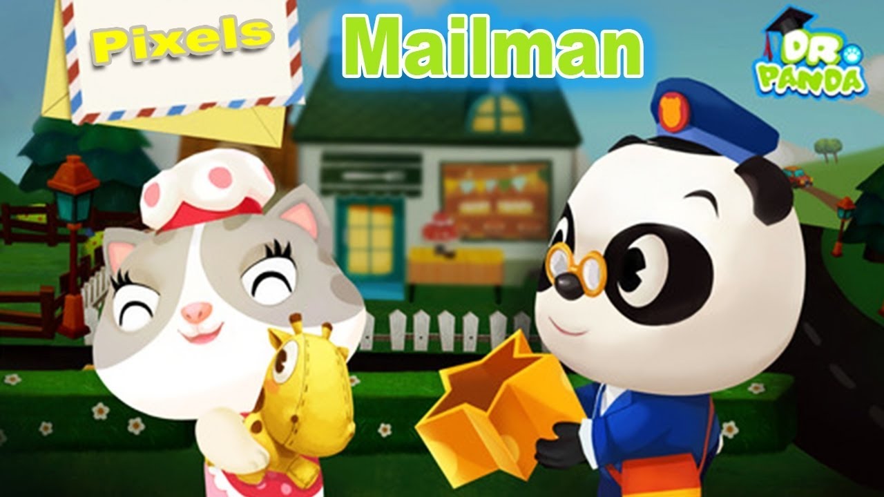 Dr. Panda Mailman - Educational Games For Kids - YouTube