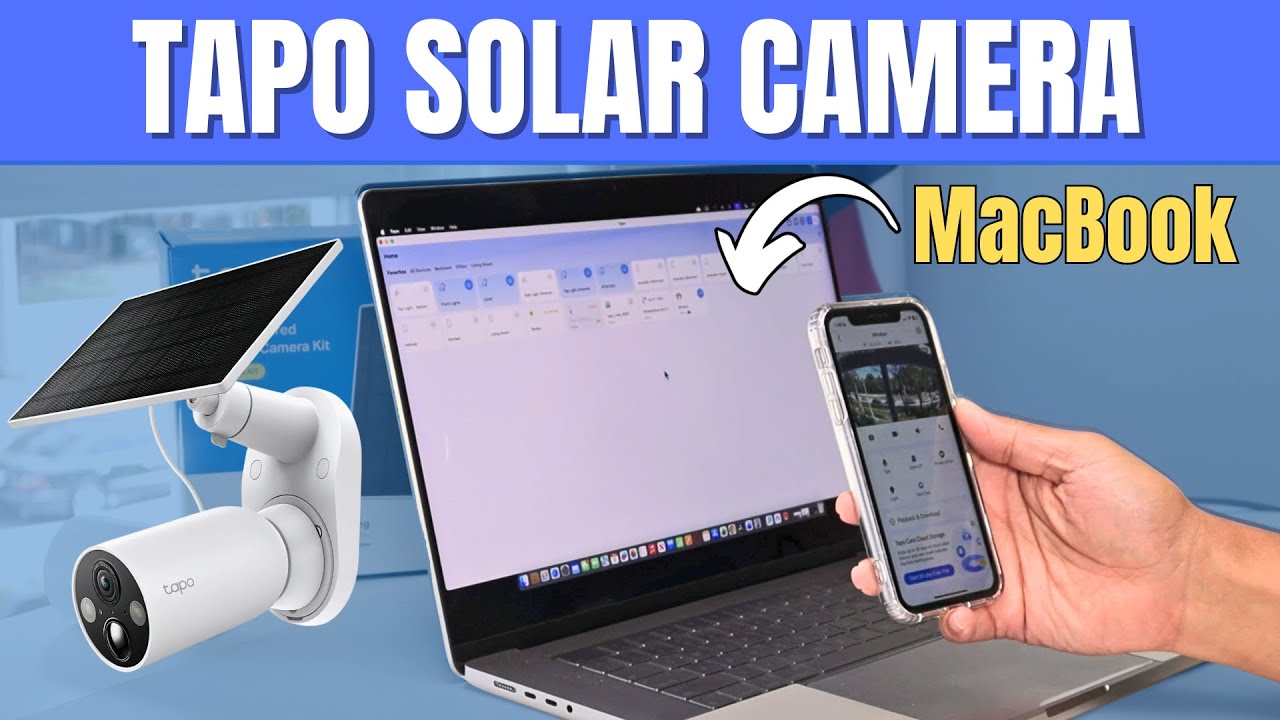 Tapo Solar Camera on Macbook - STEP-by-STEP Setup - YouTube