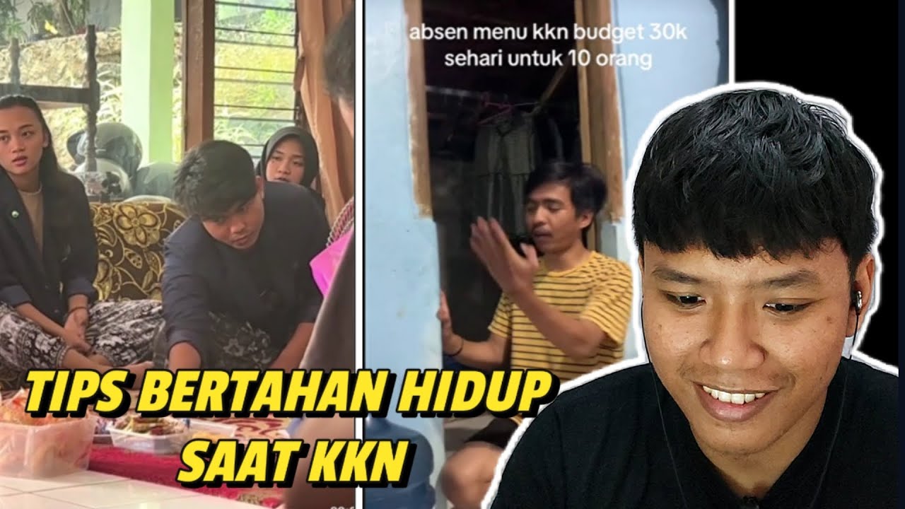 TIPS BERTAHAN HIDUP SAAT KKN 😱 Reaction Meme TikTok - YouTube
