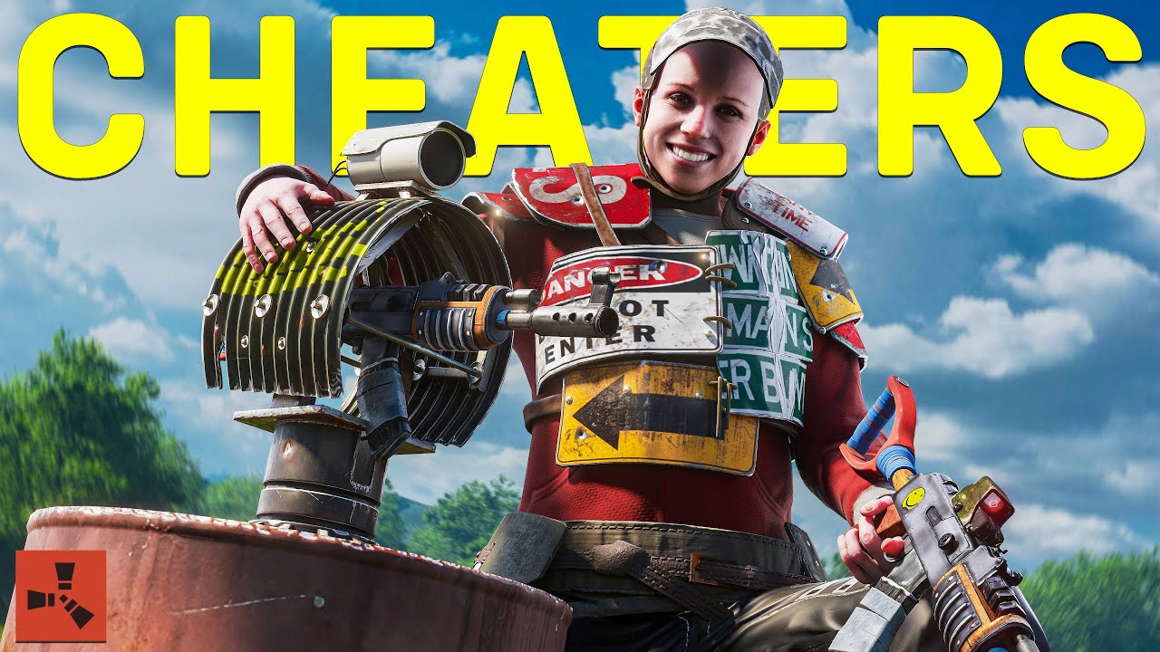 Rust - SOLO VS CHEATER INFESTED SERVER - YouTube