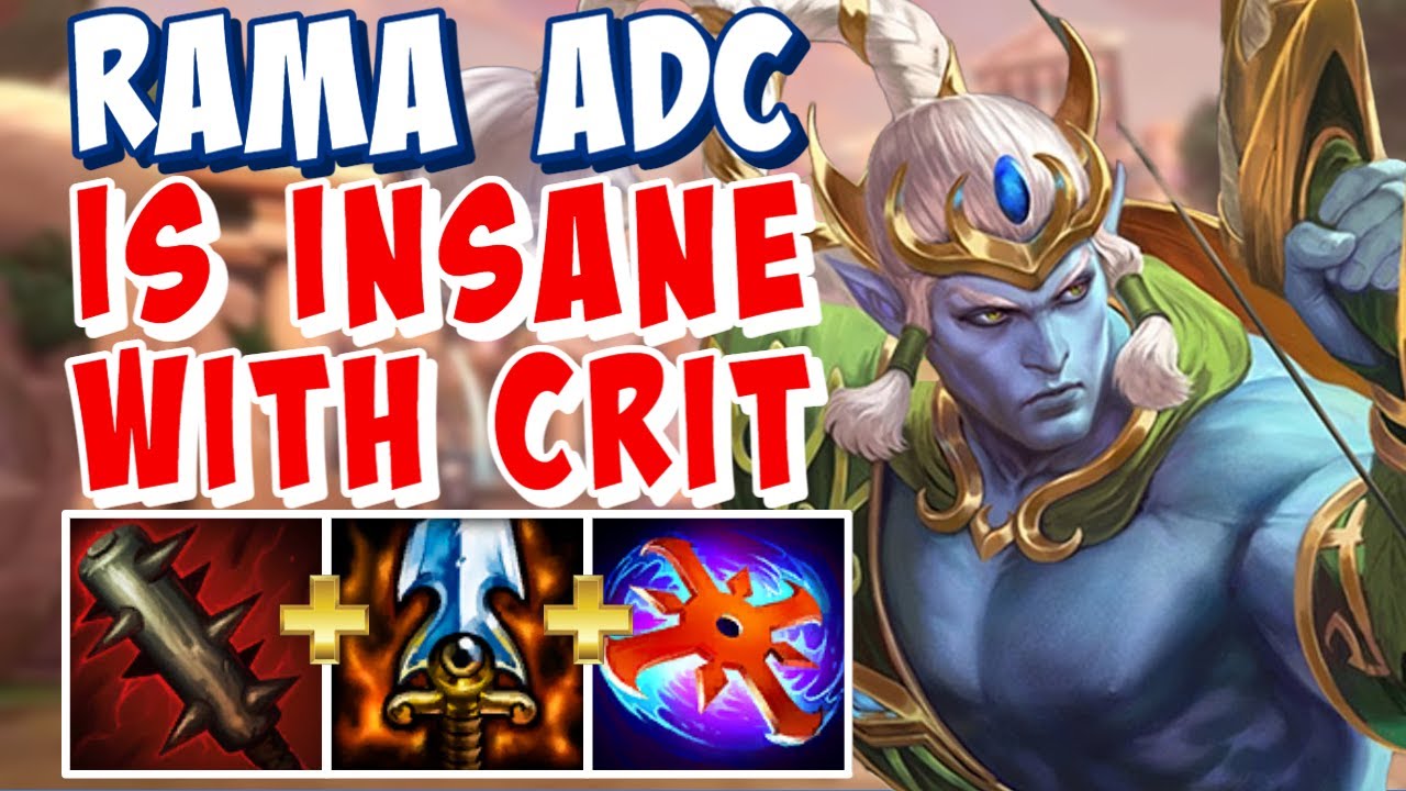 INSANE LATE GAME CRITS RAMA CARRY GAMEPLAY SMITE CONQUEST - YouTube