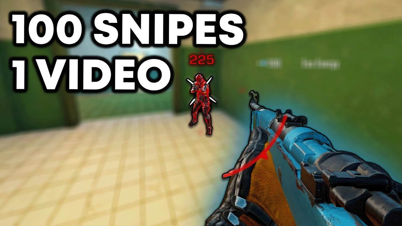 100 sniper headshots in one video - Blood Strike Edit - YouTube