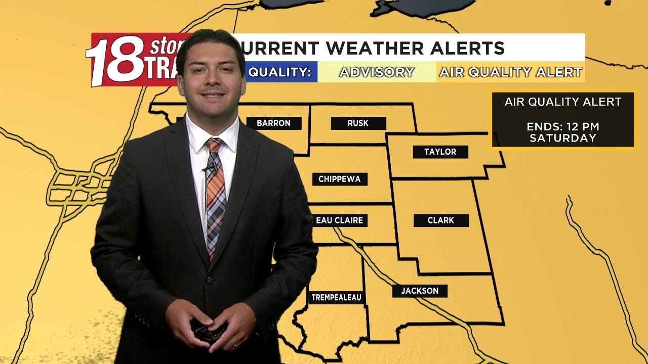 Poor air quality still in the region this weekend; Sweaty weather is ...