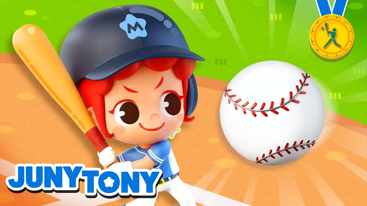 Baseball | ⚾️ Baseball Song | Sports Songs for Kids | JunyTony - YouTube