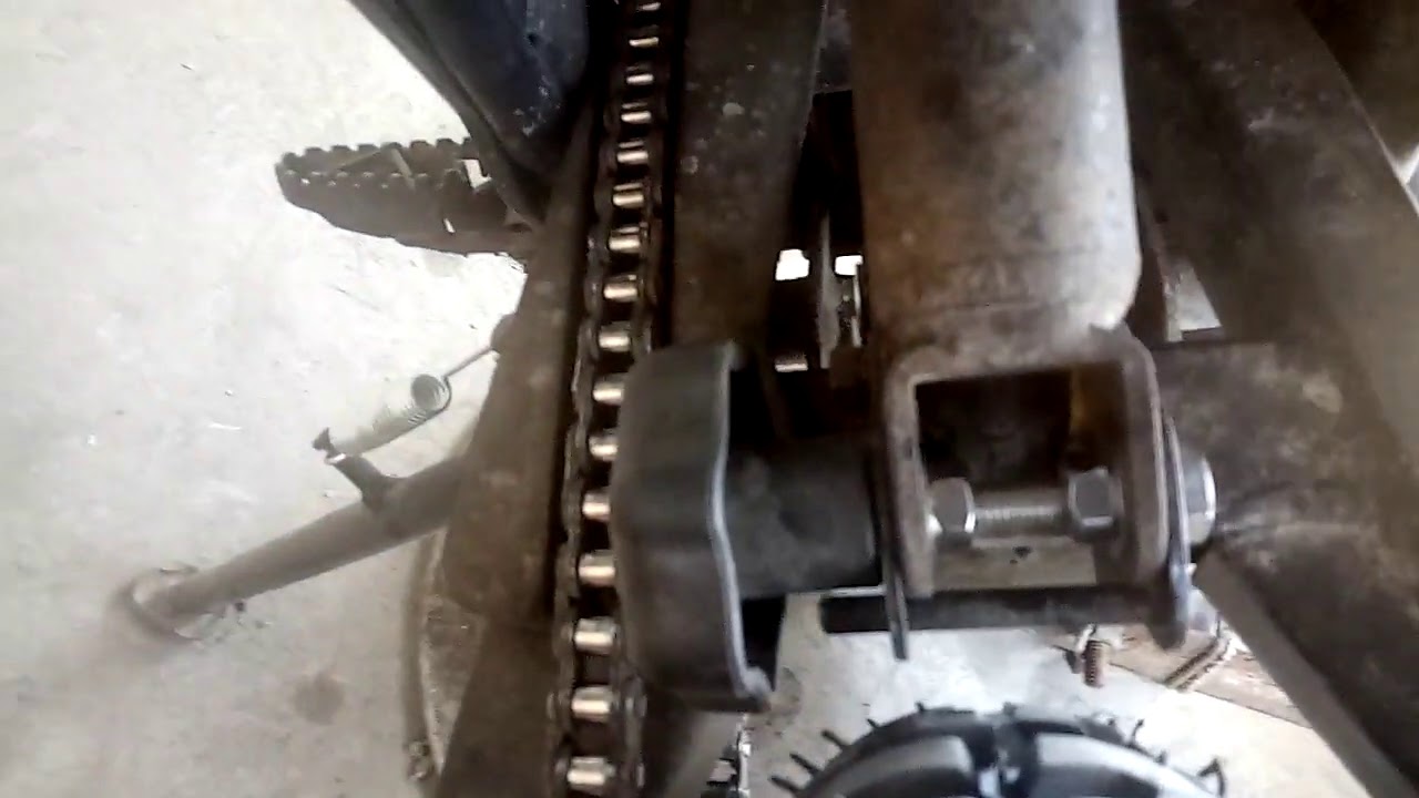 DIY monoshock lowering bracket☺ - YouTube