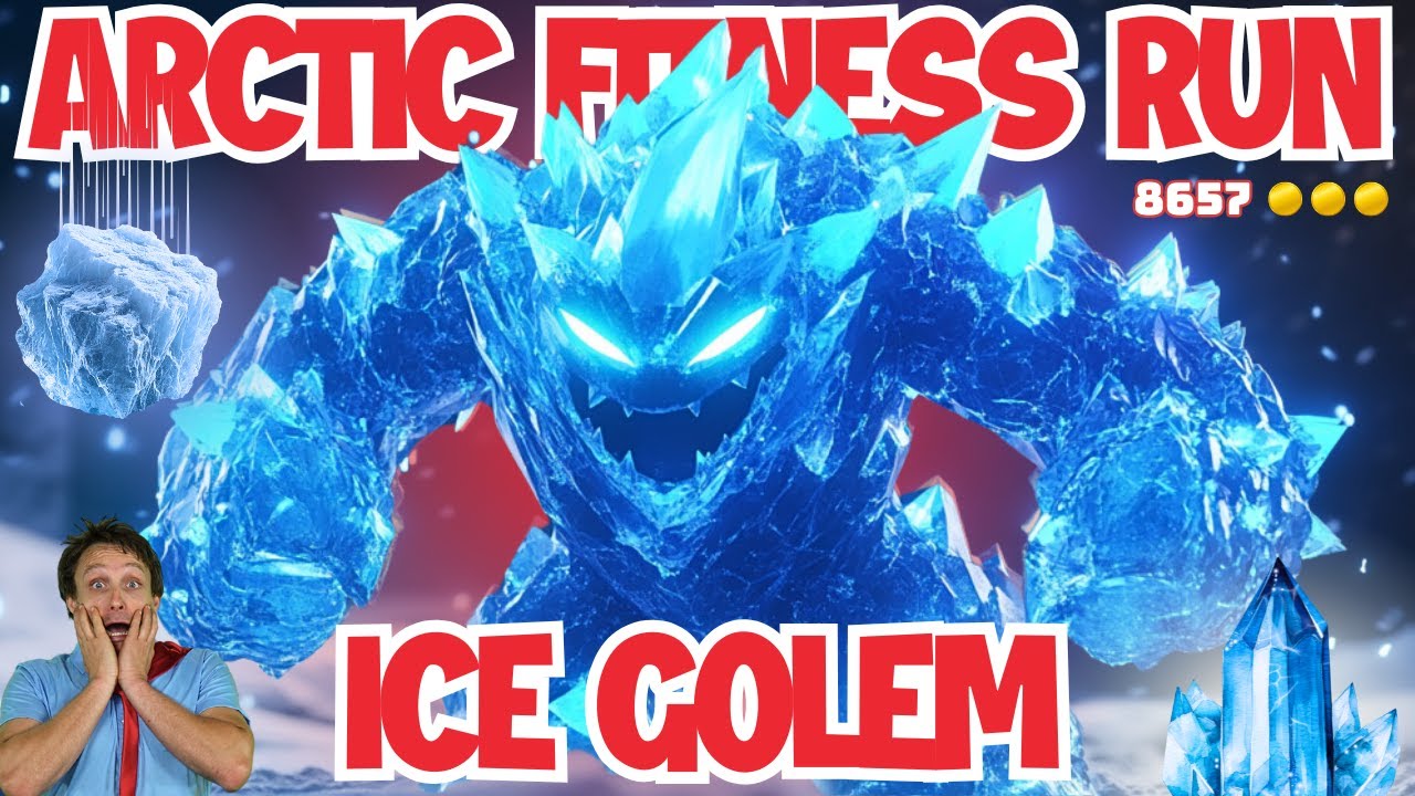 ️ Winter Brain Break 🥶 | Ice Golem Kids Fitness Run | Artic Fun ...