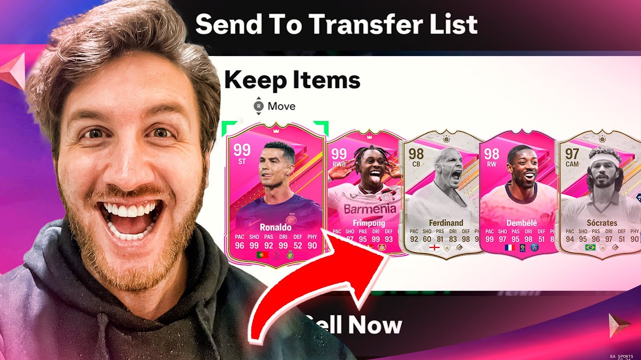 I Packed 80 x Futties Team 3 Players + Icons in an FC 24 Pack Opening ...