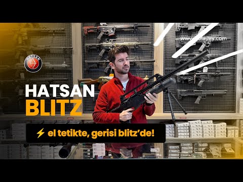 Hatsan Blitz PCP Havalı Tüfek İncelemesi ⚡El Tetikte, Gerisi Blitz'de! 🎯🔥