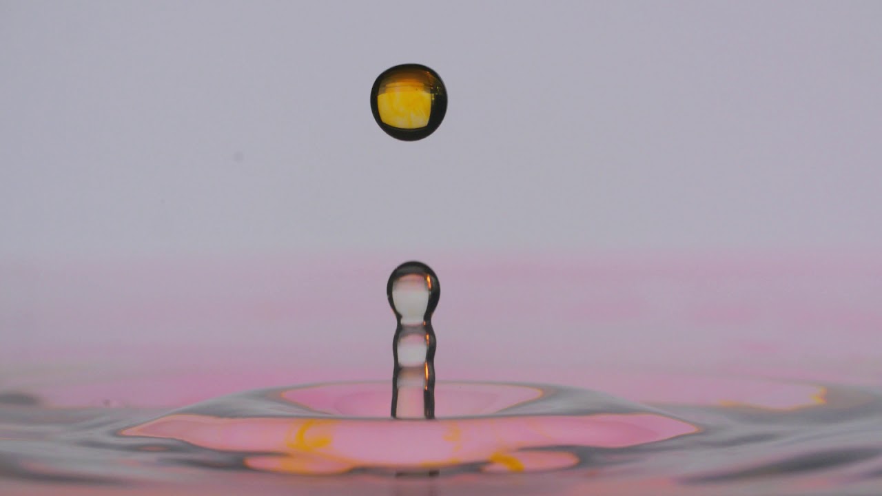 Water drop sound effect with relaxing music for meditation - YouTube