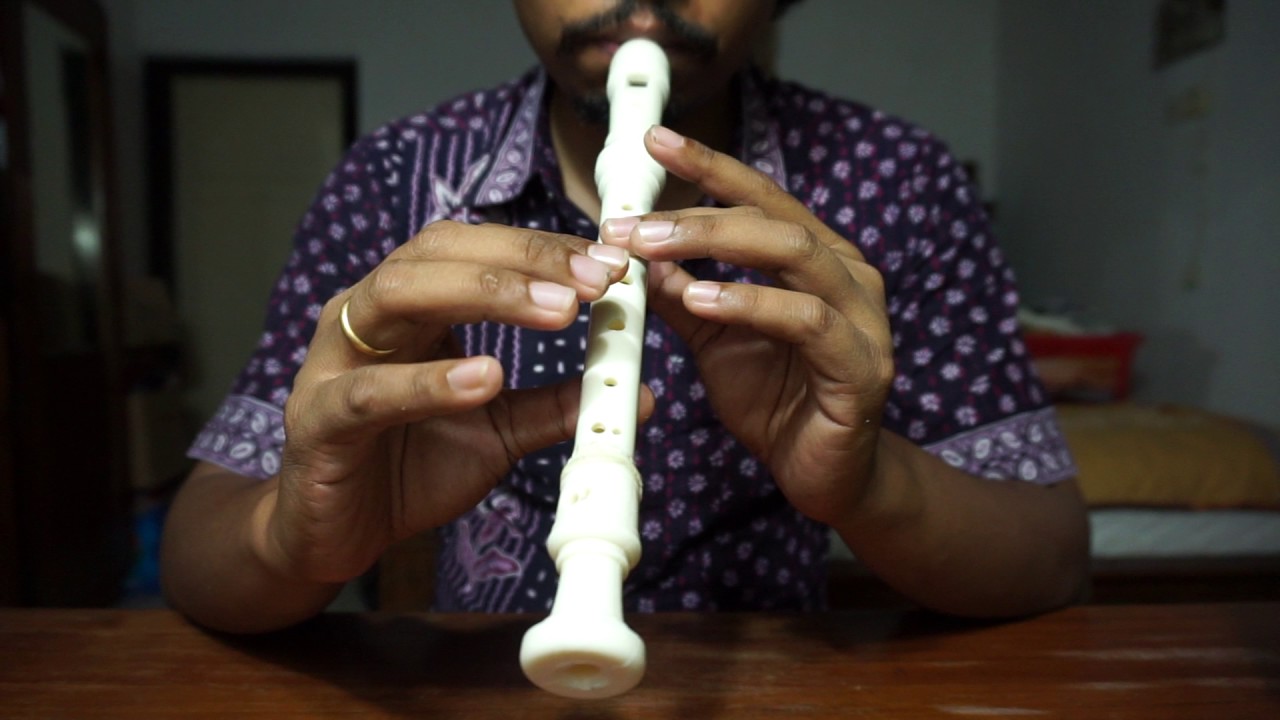 Recorder Cover Balinese Suling Music - Gus Teja 'Hero' - YouTube