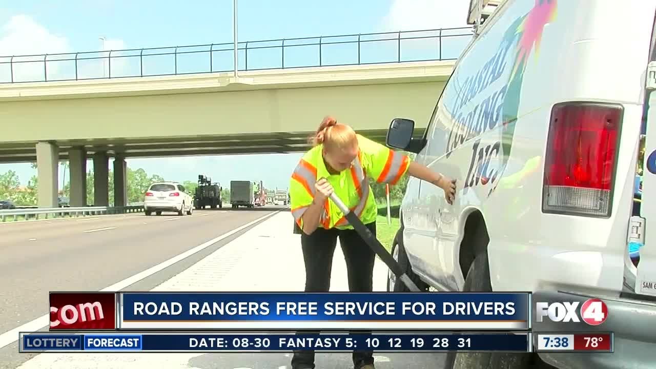 FDOT District 1 hires first female Road Ranger - YouTube