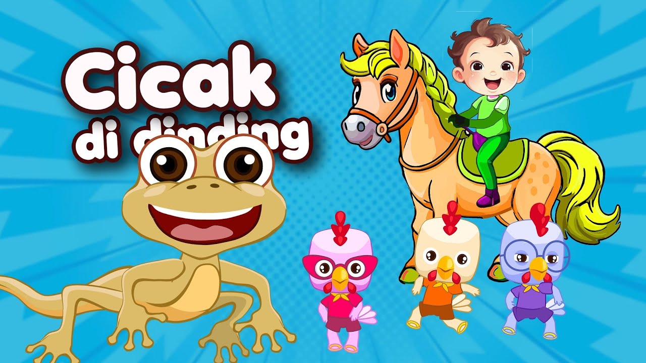 Cicak Cicak di Dinding - Lagu Anak Indonesia Populer - YouTube