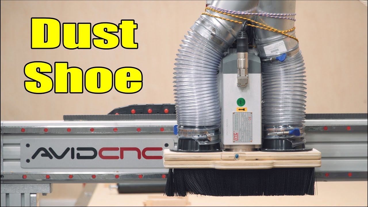Avid CNC Ep2: Dual 4" Dust Shoe - 341 - YouTube