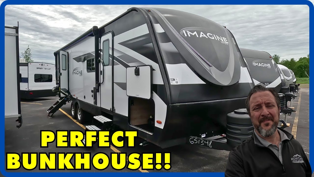 PERFECT Bunkhouse Floorplan! 2024 Grand Design Imagine 2800BH - YouTube