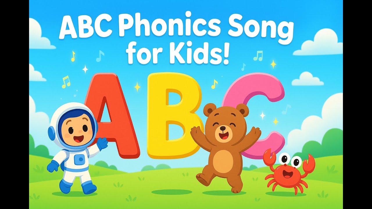 ABC Phonics Song for Kids! 🎉 Learn the Alphabet with Cute Dancing ...