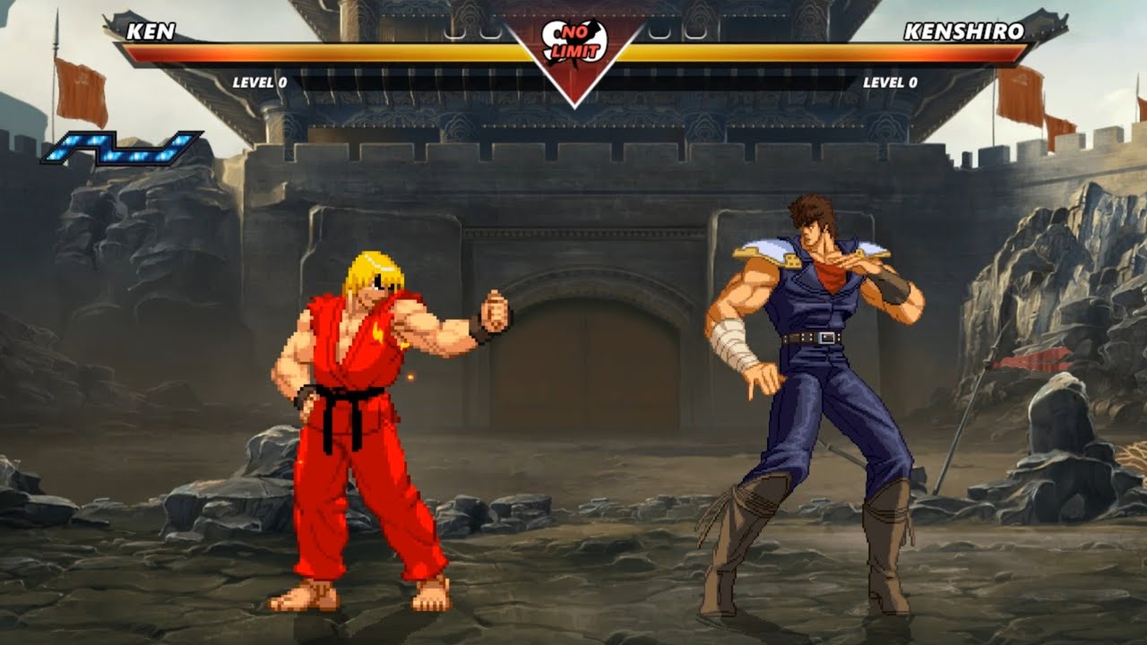 FIRE KEN vs KENSHIRO - The most epic fight ever made! - YouTube