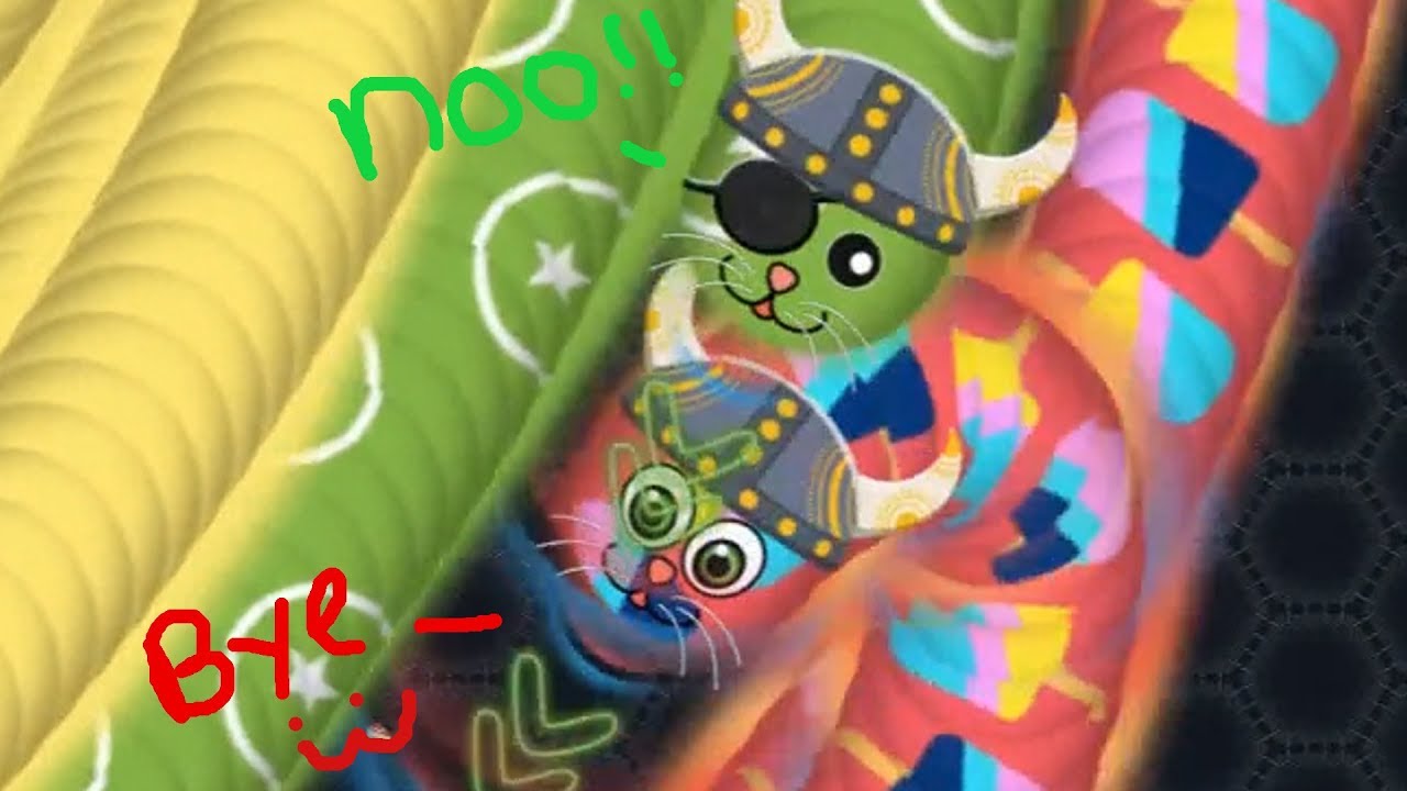 Wormate.io Giant worm party gameplay Top10 - YouTube
