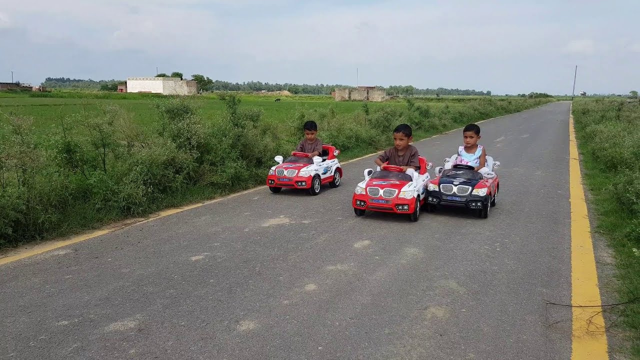 Kids Driving Toy Cars on Road | Collection video for kids - YouTube