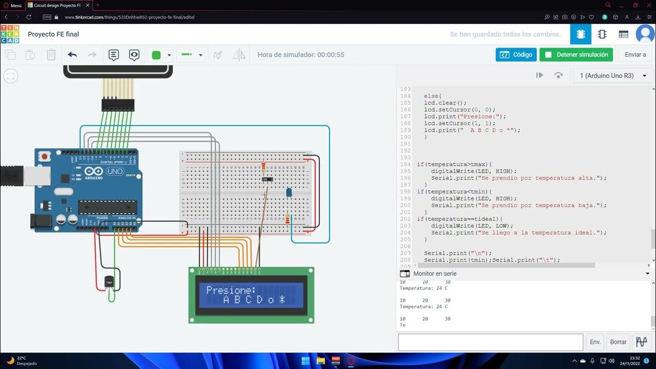 Proyecto Arduino - Sistema Ecologico Para Encendido y Apagado De Aire ...