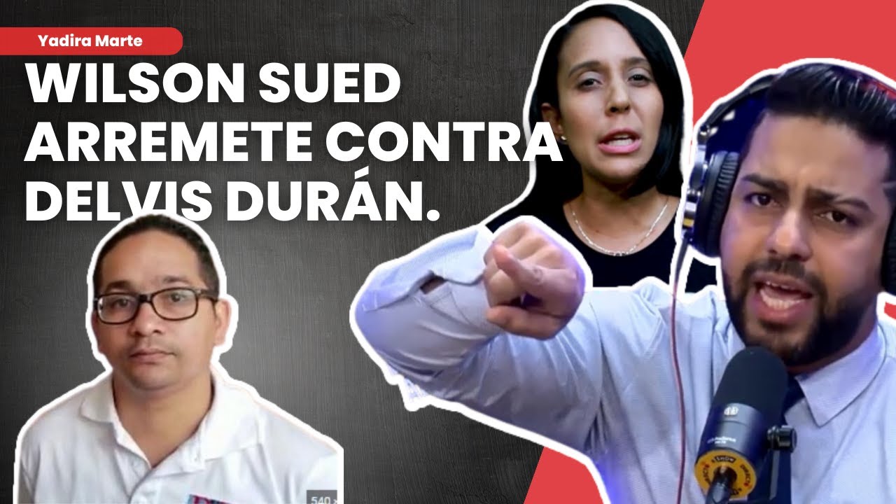 WILSON SUED ARREMETE CONTRA DELVIS DURAN POR INSULTOS A YADIRA MARTE ...