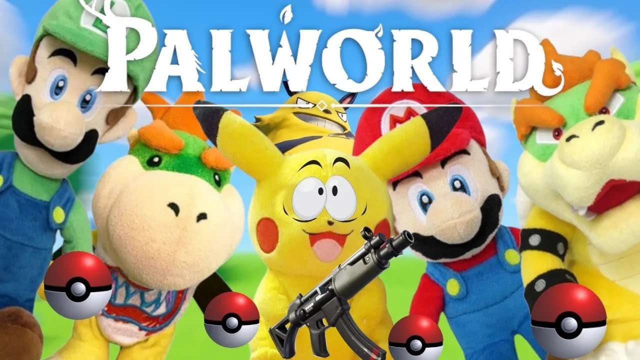 FunnyMarioBros - Pikachu's Palworld Problem! - YouTube